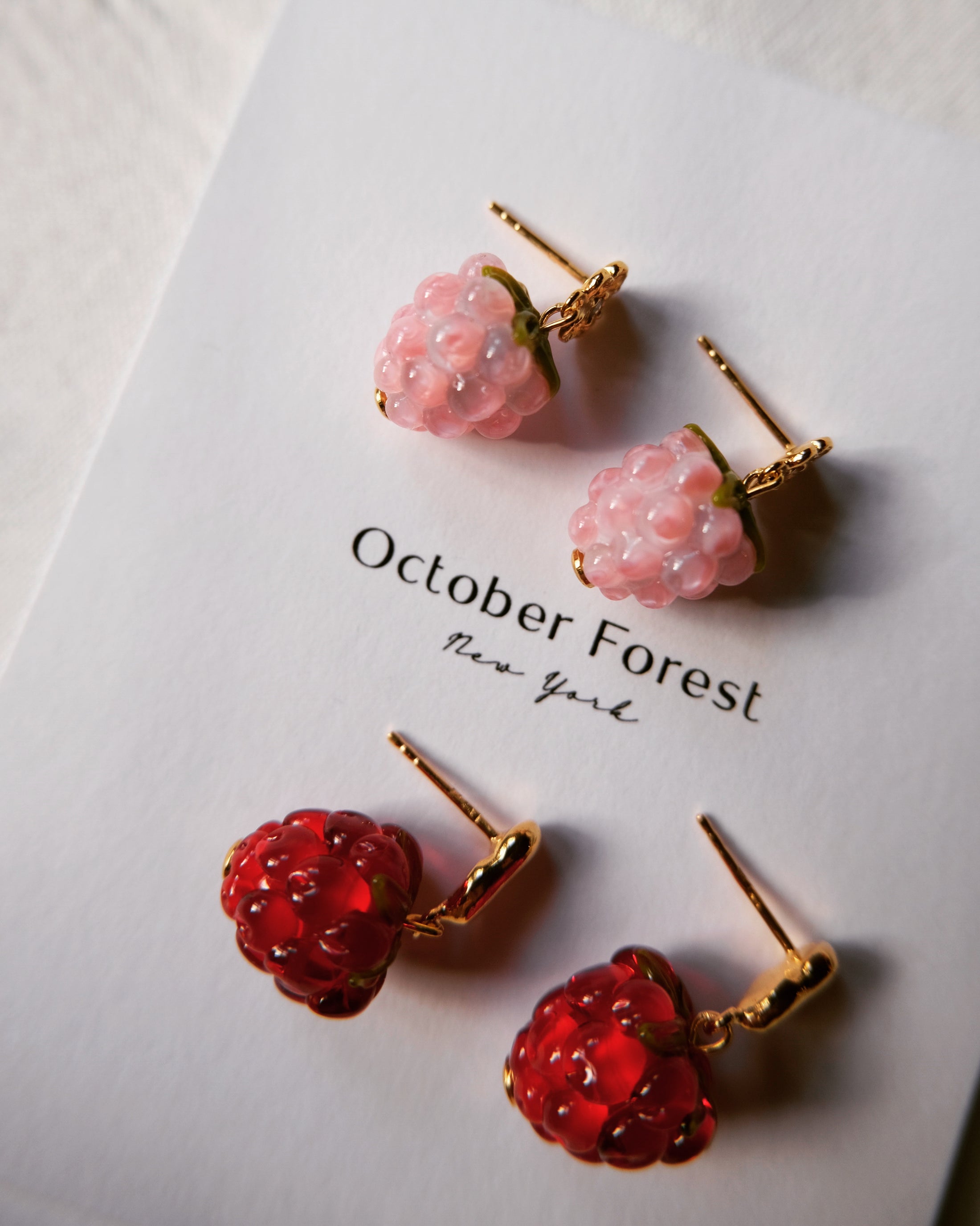 10 DECOART Raspberries Earrings – October Forest